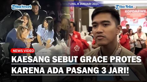KAESANG PASANG BADAN Soal Grace Natalie Dan Isyana Hampiri Moderator
