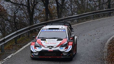 WRC Violente sortie de route de Sébastien Ogier en test à Monte Carlo
