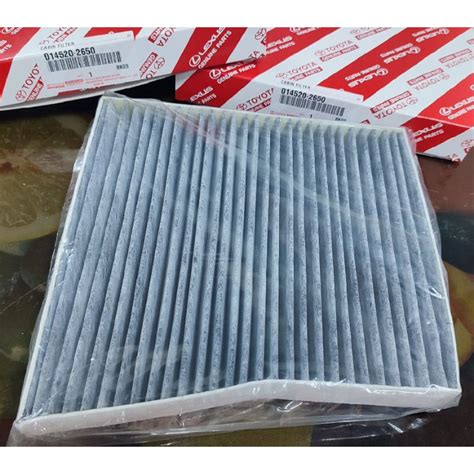 TOYOTA HILUX KUN25 KUN26 ALTIS ZRE142 AIR COND CABIN FILTER CARBON