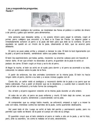 Prueba Final Quinto Lenguaje PDF