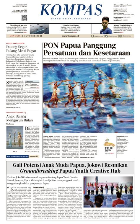 Kompas Hari Ini Berita Utama Newstempo