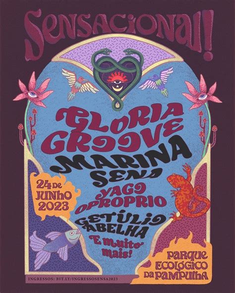 Come M Sica On Twitter Gl Ria Groove Marina Sena Yago