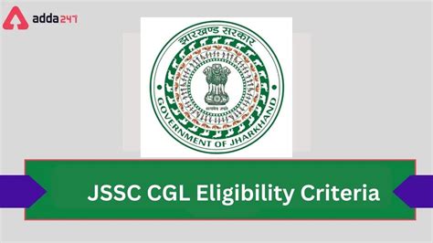 Jssc Cgl Eligibility Criteria Age Limit Qualification