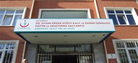 Siyami Ersek Göğüs Kalp Damar Cerrahisi Eğitim ve Araştırma Hastanesi