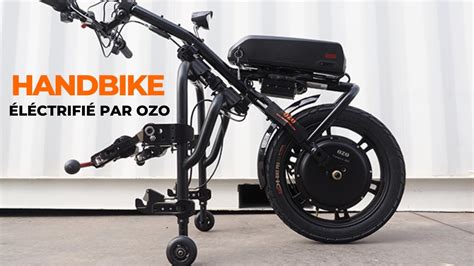 Électrification Handbike pour fauteuil roulant YouTube