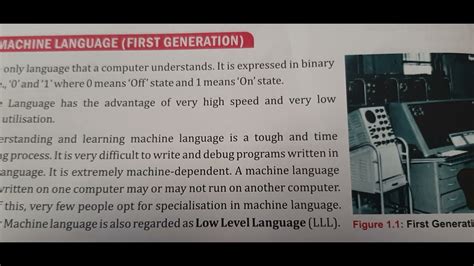 Class Computer Chapter Computer Language Youtube