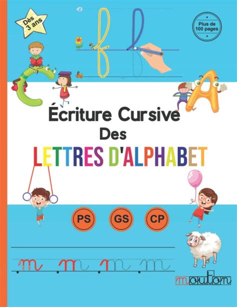 Buy Criture Cursive Des Lettres D Alphabet Apprendre Crire Et