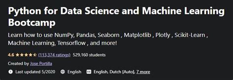 8 Best Free Python Data Science Courses 2024 Take This Course