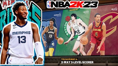 NBA 2K23 BEST JAREN JACKSON JR BUILD YouTube