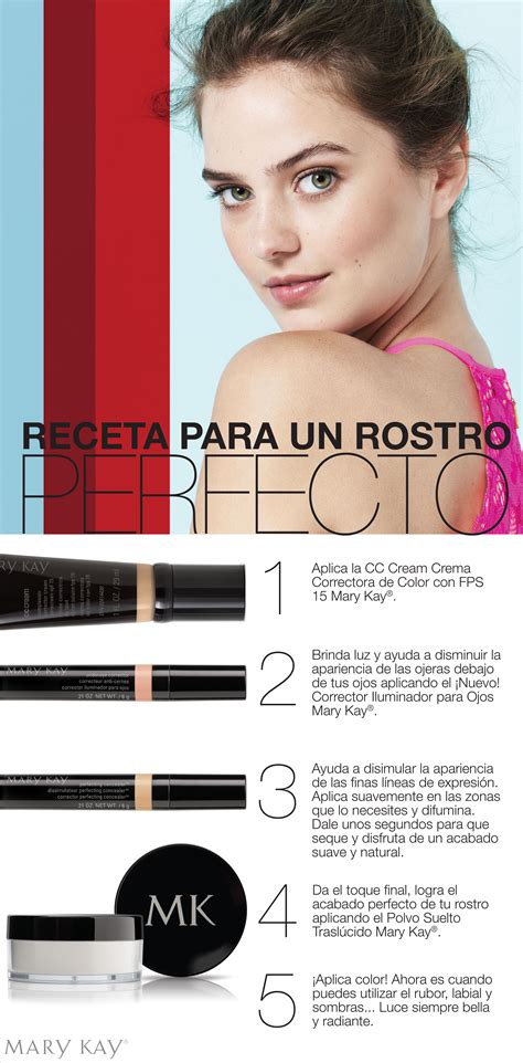 Receta Rostro Perfecto Rostros Perfectos Mary Kay Cosm Ticos Mary Kay
