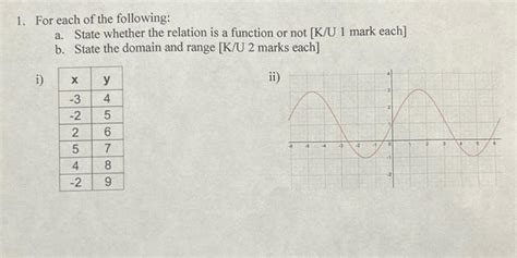 solved 1 for each of the following a state whether the