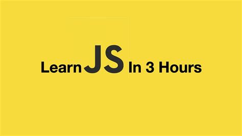 learn javascript full course for complete beginners