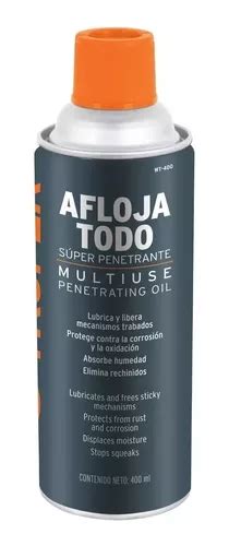 Lubricante En Aerosol Afloja Todo 400 Ml Truper
