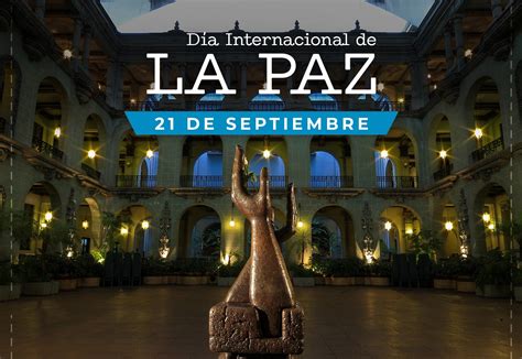 Mandatario se une a la conmemoración del Día Internacional de la Paz