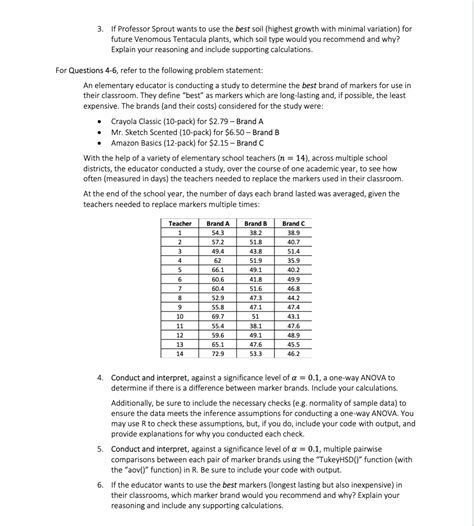 solved questions 1 3 refer to the following problem