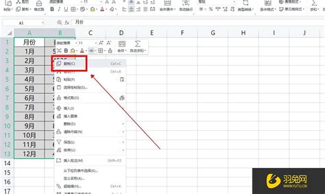 excel单元格列转置为行怎么操作？ 羽兔网