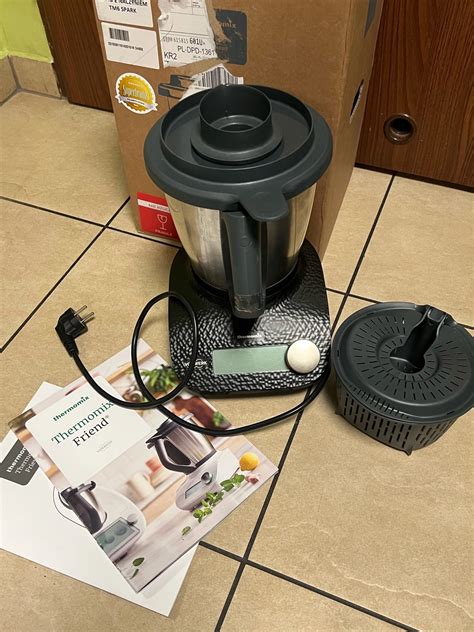 THERMOMIX FRIEND CZARNY BLACK TM6 SZAMPAŃSKI Roboty kuchenne