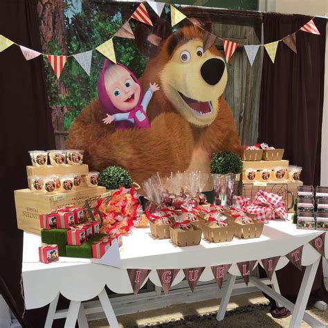 Miguelito Y El Oso Catchmyparty M S Nd Birthday Party For Girl