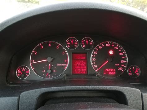 Audi A6 C5 Dashboard Replacement Pinout