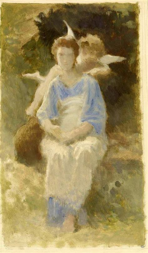 William Adolphe Bouguereau Athenaeum Vintage Artwork Paris Famous