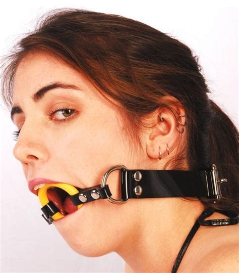 The Original Super Grip Ring Gag Leather Straps 6 Sizes 3 Colors FREE