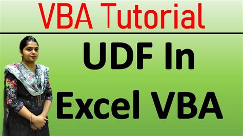 User Defined Function In Vba Excel Vba For Beginners Vba Functions