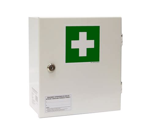 APTECZKA METALOWA 20 DIN 13164 USTNIK Apteczki