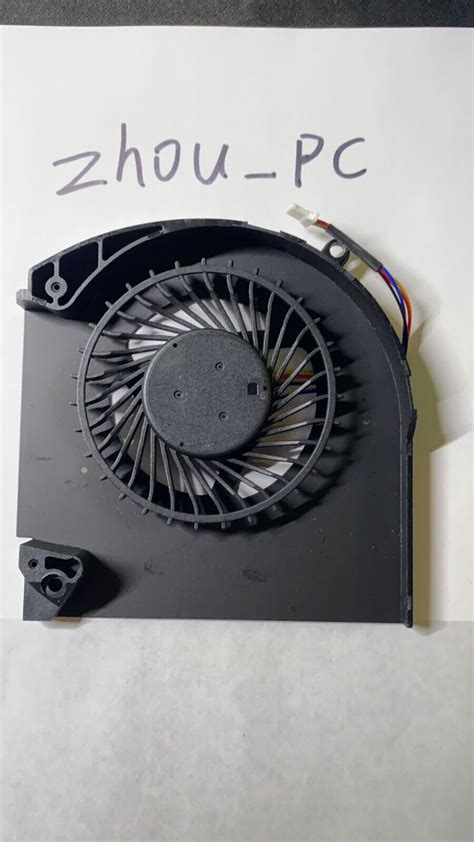 Cpu Gpu Cooling Fan For Dell Alienware Laptop R R P E Ebay
