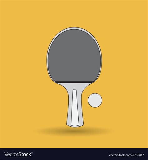 Ping Pong Game Design Royalty Free Vector Image