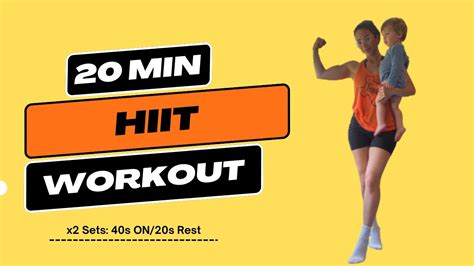20 Minutes HIIT Workout With Dumbbells YouTube