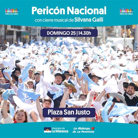 La Feria Municipal del Libro cierra su edición con el Gran Pericón Nacional