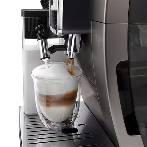 DeLonghi Dinamica Plus ECAM 380 95 TB Kaffeevollautomat Grau