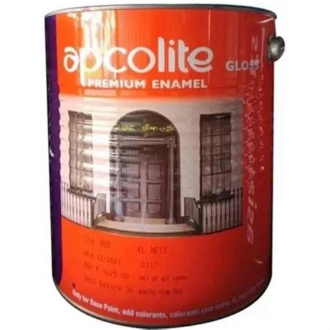 4Ltr Asian Paints Apcolite Premium Gloss Enamel Paint At Rs 1625 Bucket