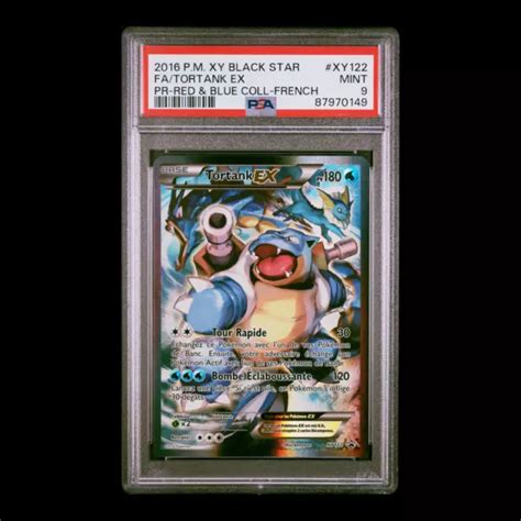 CARTE POKEMON TORTANK EX XY122 PSA 9 Promo XY EUR 260 00 PicClick FR