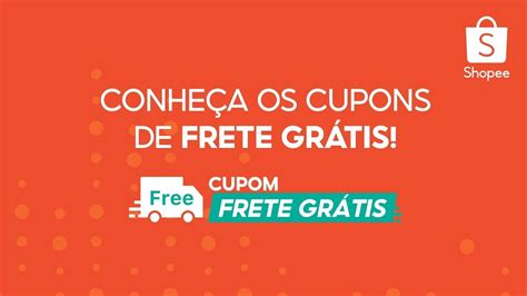 COMO USAR seu cupom de FRETE GRÁTIS da Shopee Tutorial YouTube