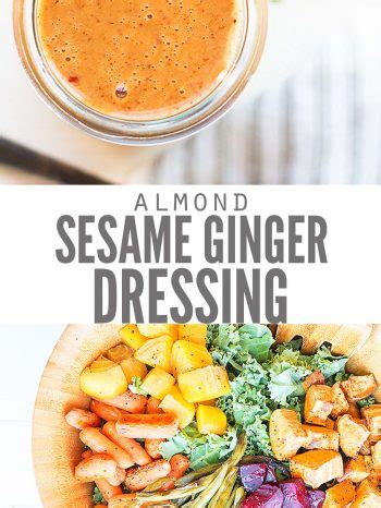 BEST 5 Minute Asian Sesame Ginger Dressing Recipe