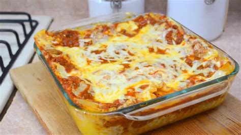 COMO HACER LASAGNA LASAÑA MUY FACIL Recién Cocinados YouTube