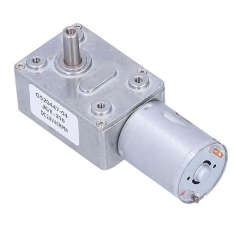 HURRISE Moteur à engrenage à vis sans fin avec régulateur Moteur à