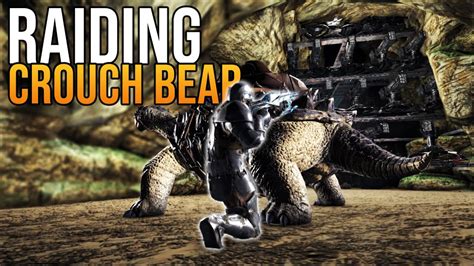 Raiding Crouch Bear Cave And Getting Countered Ark Pvp Youtube