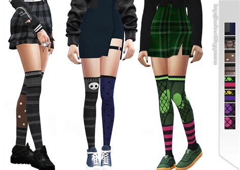 Sims Thigh High Socks The Sims Book