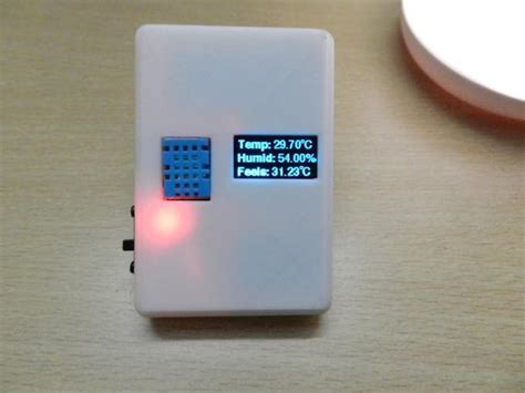 pocket weather station using arduino arduino project hub