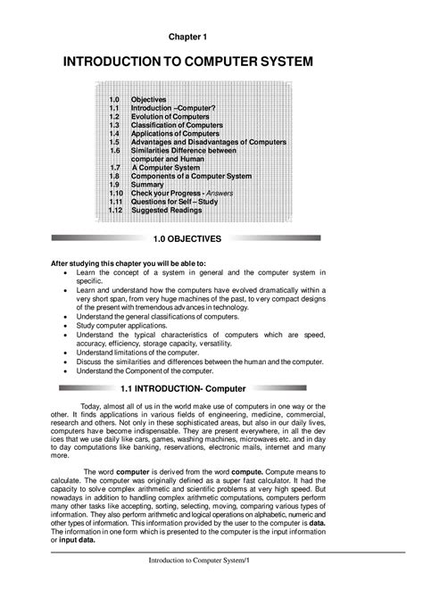 introduction to computer system 1 introd introduction to computer system 1 chapter 1
