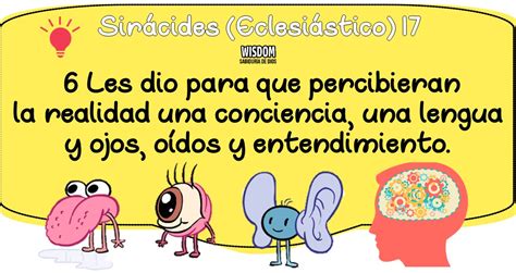 Sirácides Capítulo 17 Mosqueteros de Yehovah