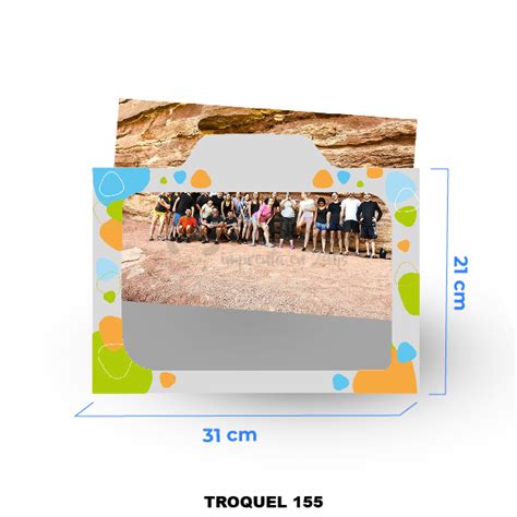 Troquel 155 Marco Sobre Para Fotos 31 X 21 Cm Pymedia S A Imprenta
