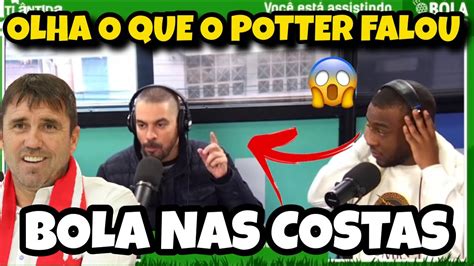 OLHA O QUE O POTTER FALOU SOBRE A SAÍDA DE MANO E A CHEGADA DE COUDET