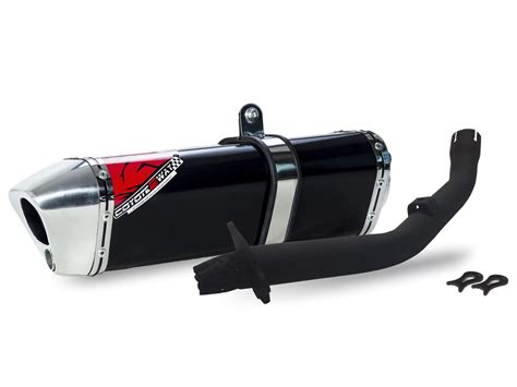 Escape Ponteira Coyote TRS 2 Way Alumínio CBR 250 R Honda Super