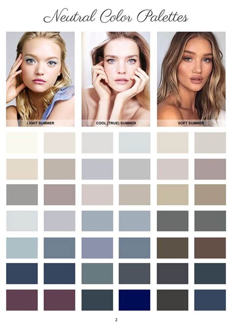 Autumn Shopping Guide For The Summer Color Types Dream Wardrobe In