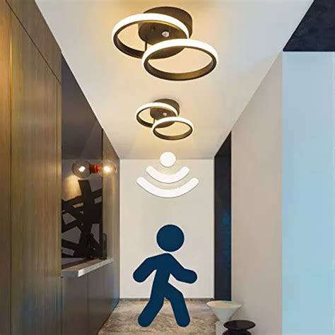 L Mpara Led De Techo Moderna Con Sensor De Movimiento Adisun Meses