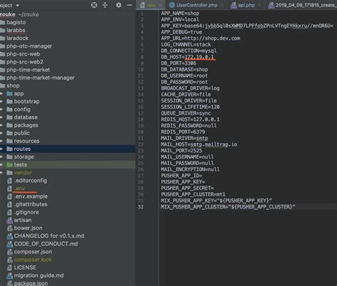laravel执行数据库迁移的过程中出现illuminate database queryexception sqlstate[hy000] [2002] operation timed
