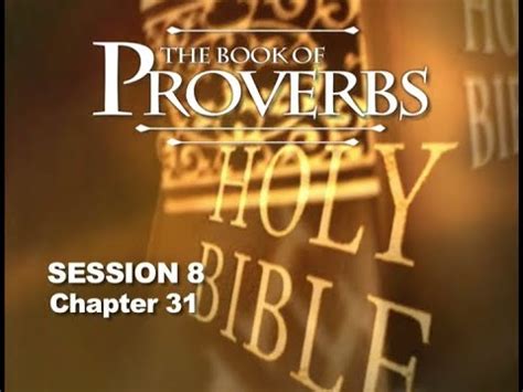 Chuck Missler Proverbs Session Chapter Youtube